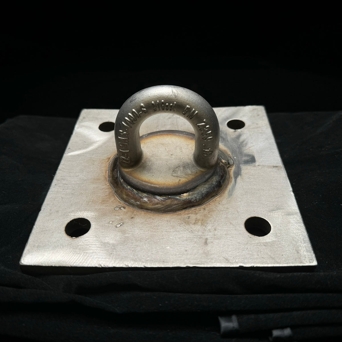 Super Anchor Safety CRA D-Plate Anchor 6x6 D-Plate with 1090 Loop Top ...