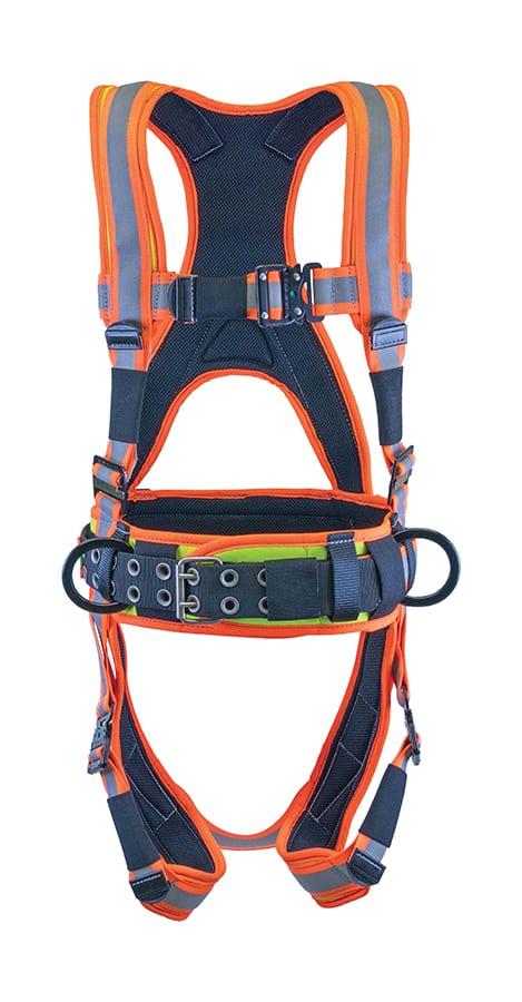 Super Anchor Safety, Class 1 UltraViz Deluxe Harness w/out Bags (Large ...