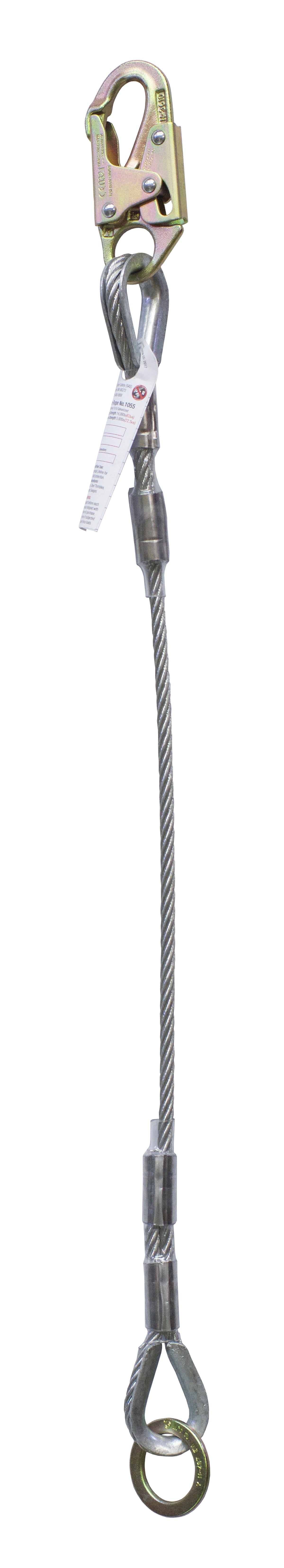 Super Anchor Wire Rope Anchor 48" with Snaphook & O-Ring 1333-4 — Ordex ...
